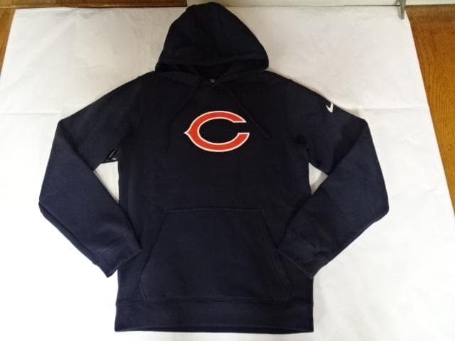 USA購入 ナイキ製 NFL【Chicago Bears】パーカーUS Sサイズ