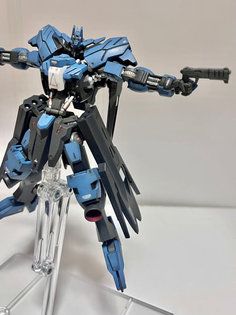 hg ガンプラ　ガンダムヴィダール ウェザリング　全塗装　完成品