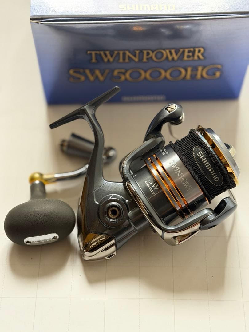 【超希少な実釣未使用品】SHIMANO TWINPOWER SW5000HG