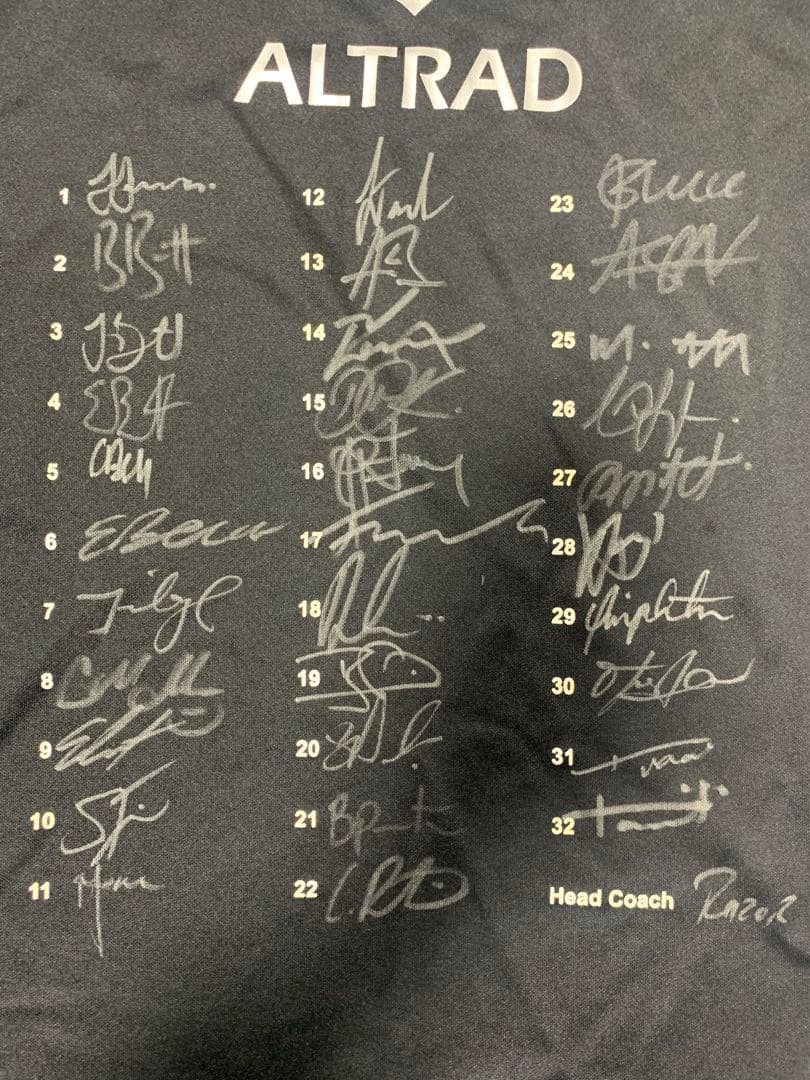 【超貴重】オールブラックス 直筆サイン入り　ユニフォーム