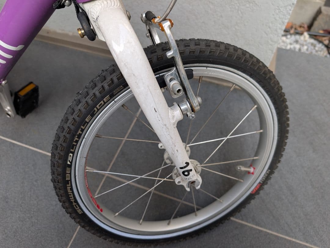 woom 子供用自転車 16インチ 紫 5.8kg