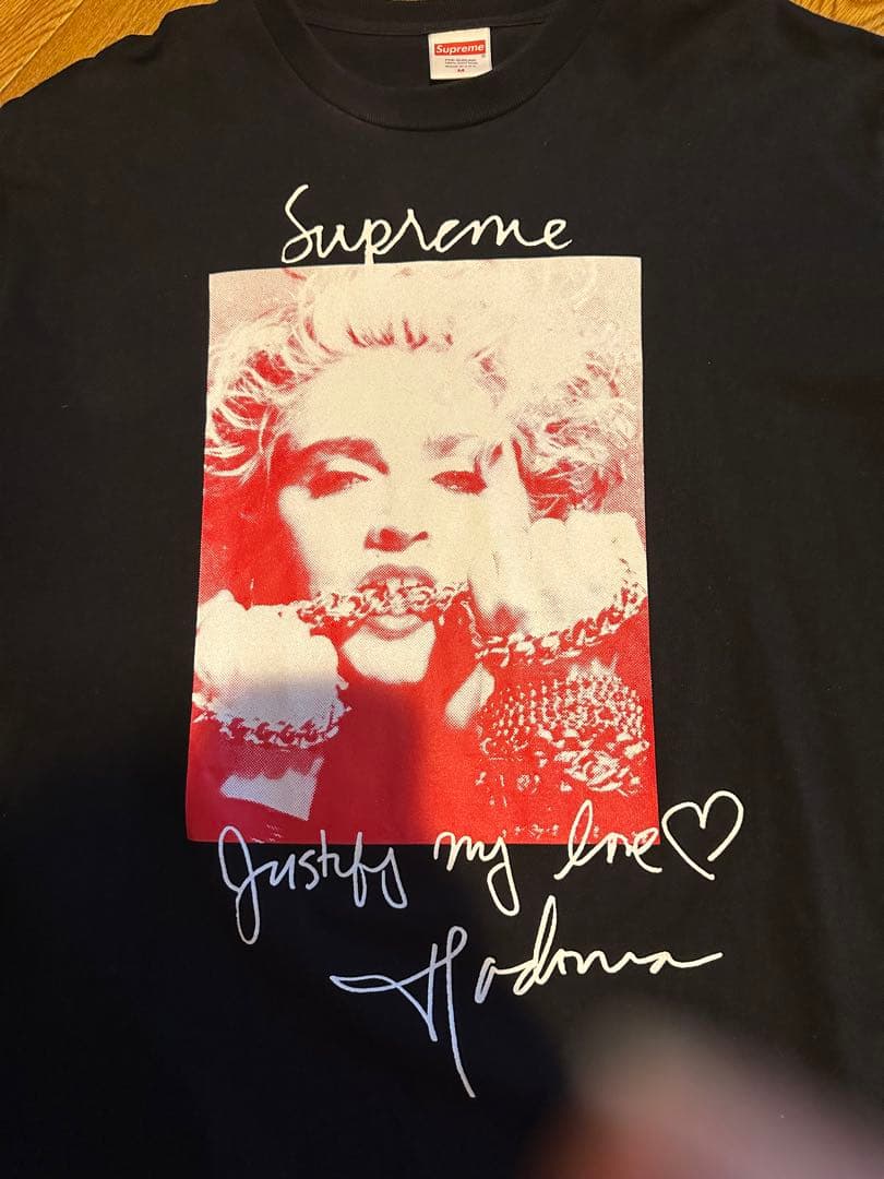 Supreme Madonna Tee Black Mサイズ