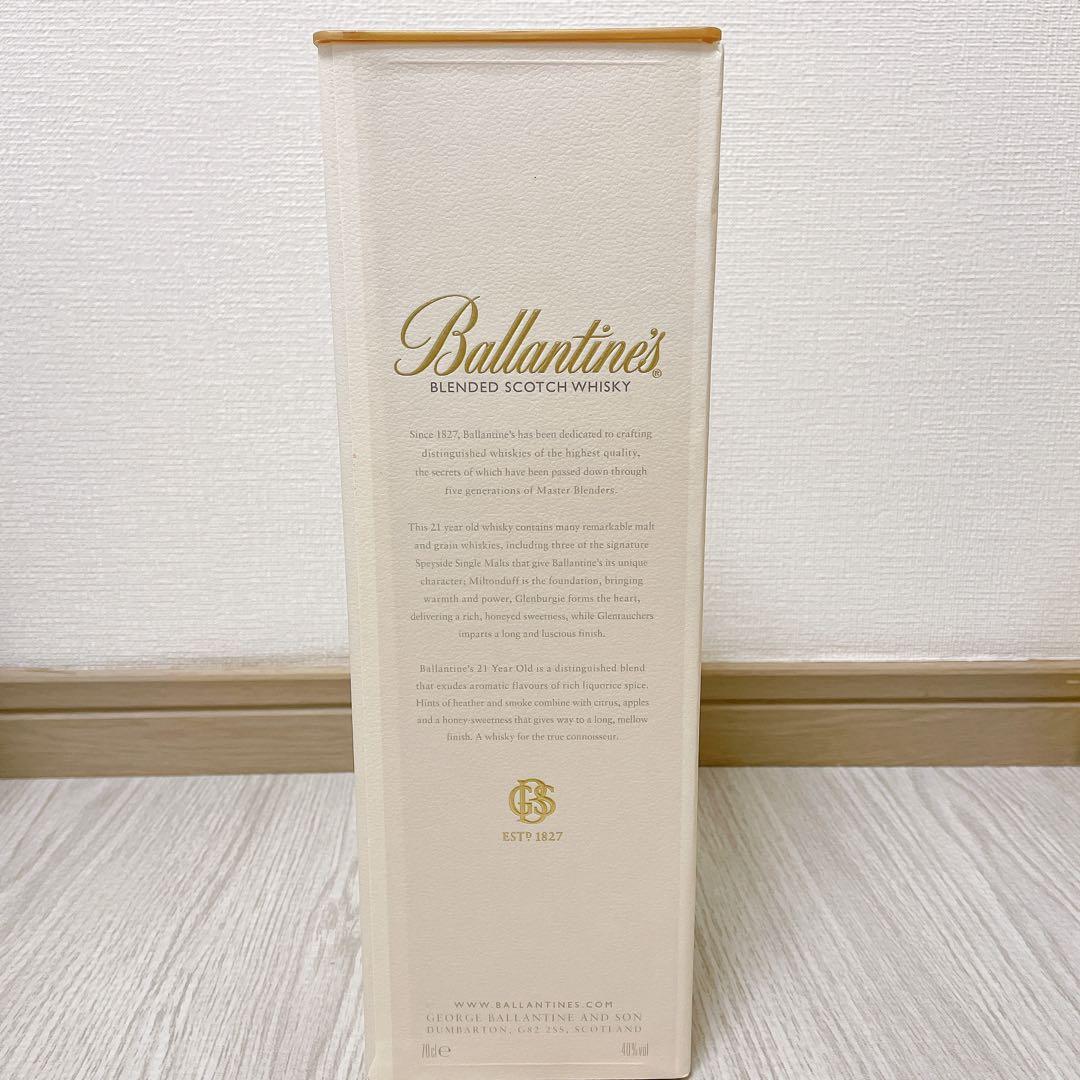 ウイスキー Ballantine's 21 Blended Scotch Whisky