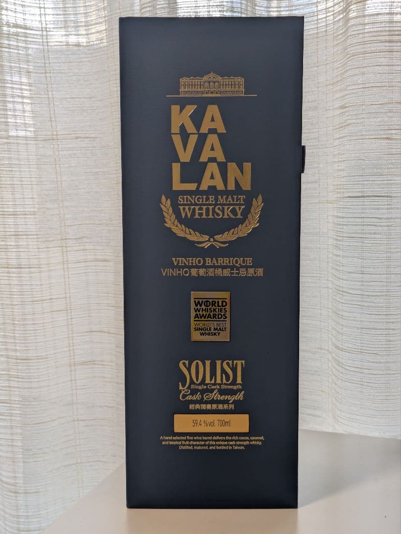 ウイスキー KAVALAN SOLIST Vinho Barrique 700ml