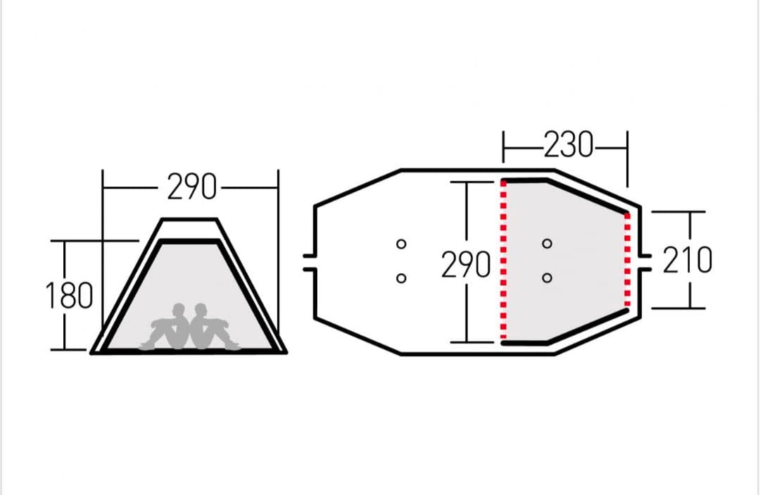 【セット】 OGAWA ツインクレスタ　オガワ ogawa テント