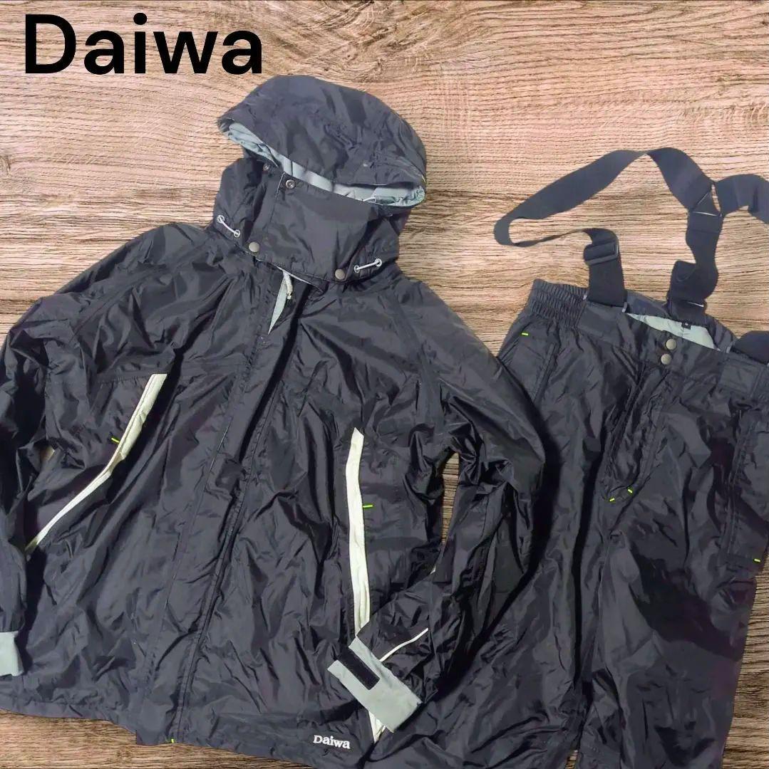 【Daiwa ダイワ】レインマックス 中綿入り 防寒着 上下セット 透湿防水 L