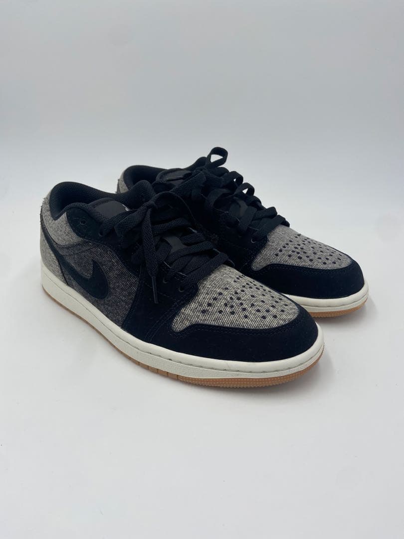 Nike Air Jordan 1 Low ブラック/グレー