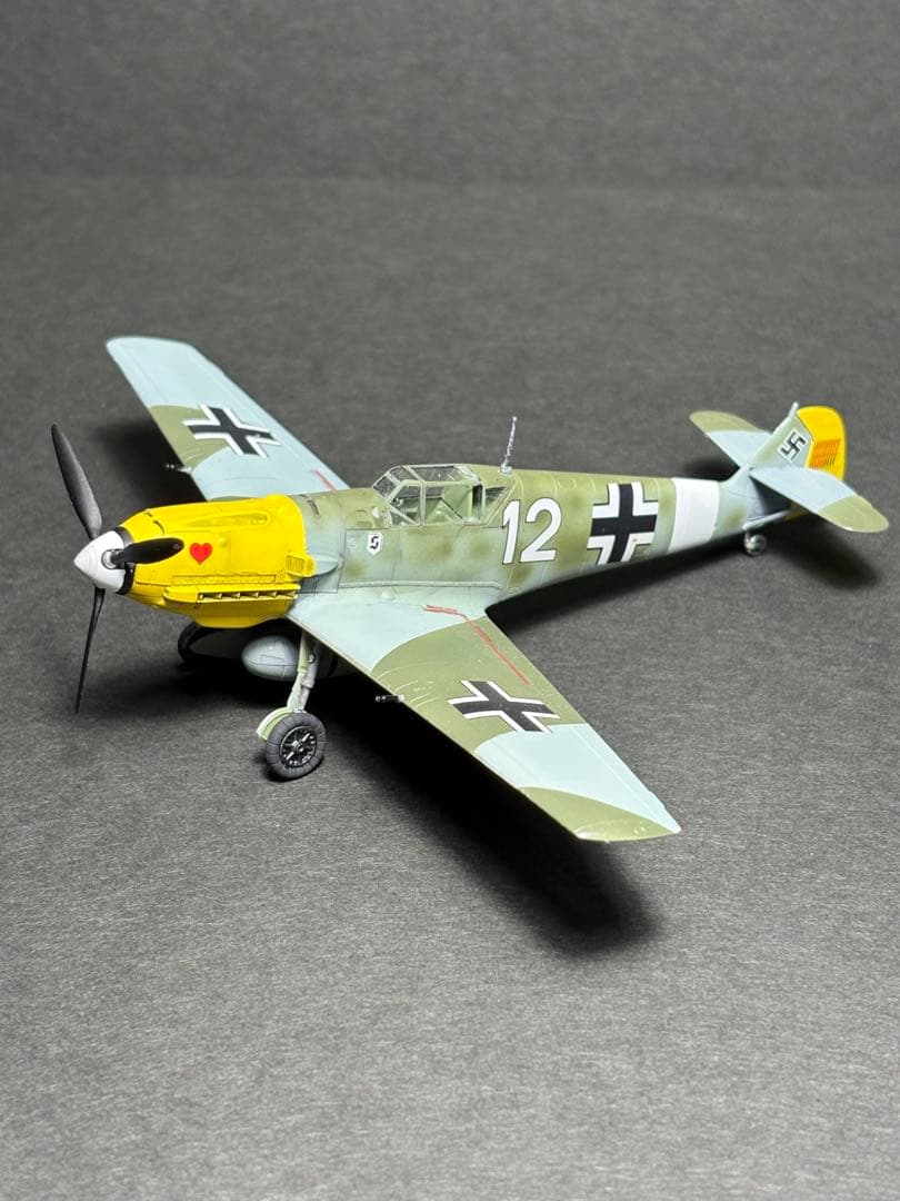 #作品No26ドイツ空軍 メッサーシュミット Bf109E-4/7 TROP