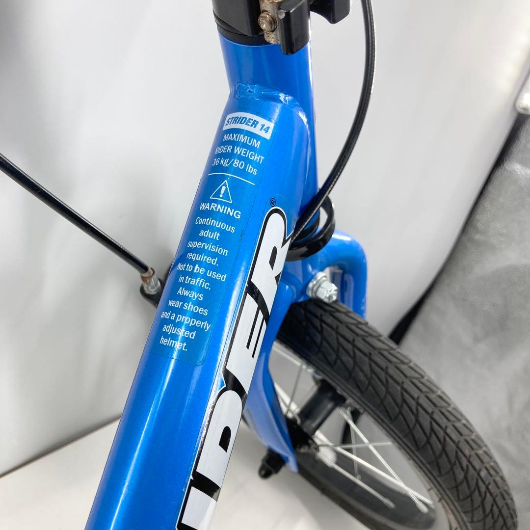 STRIDER ストライダー 14x ブルー スタンド付き 自転車 14インチ