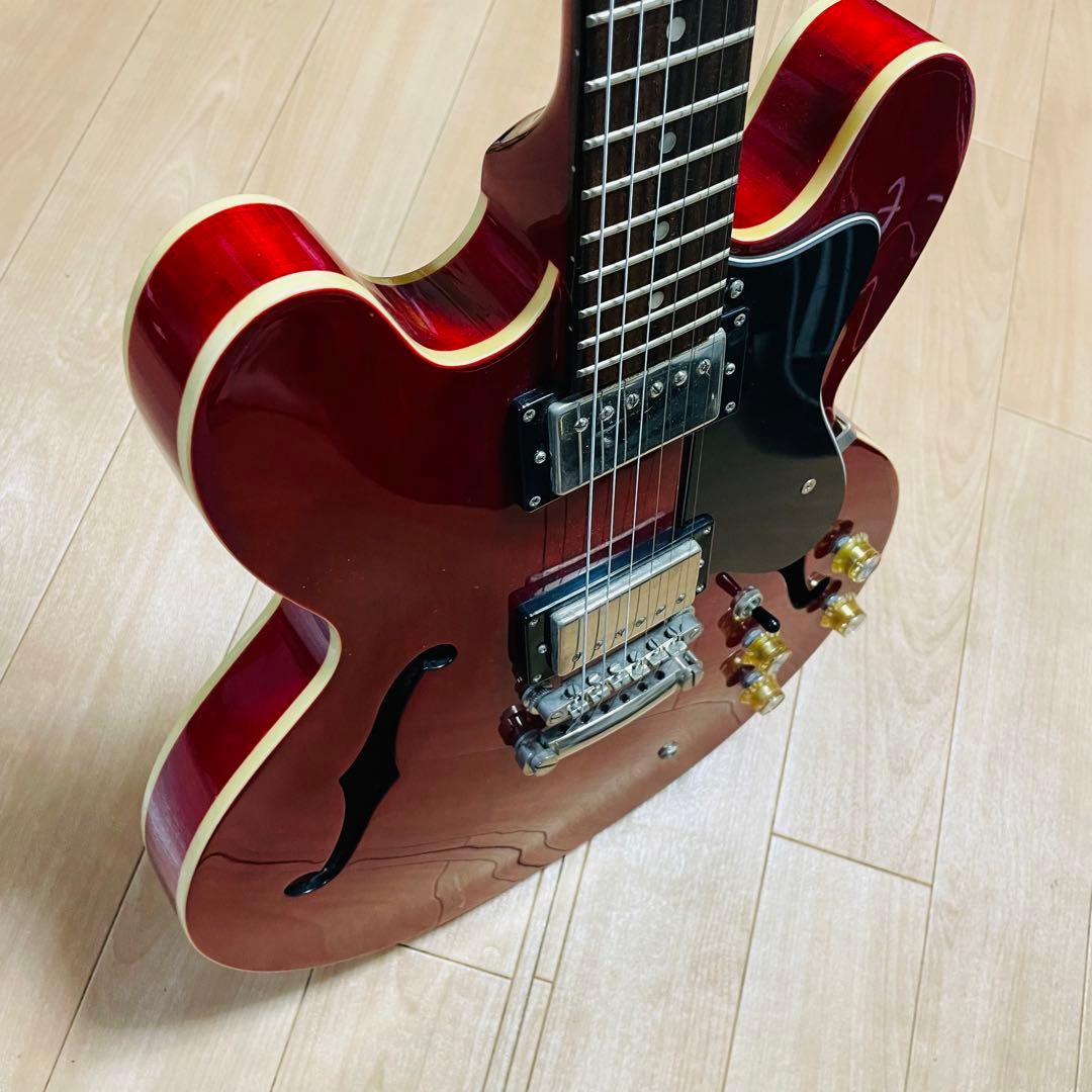 Epiphone エピフォン Dot CH セミアコ エレキギター ギグケース付