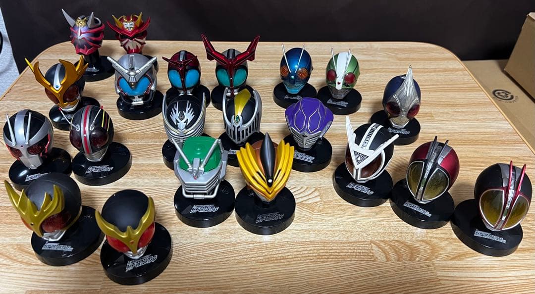 仮面ライダーマスクコレクション 24個まとめ 発光2点