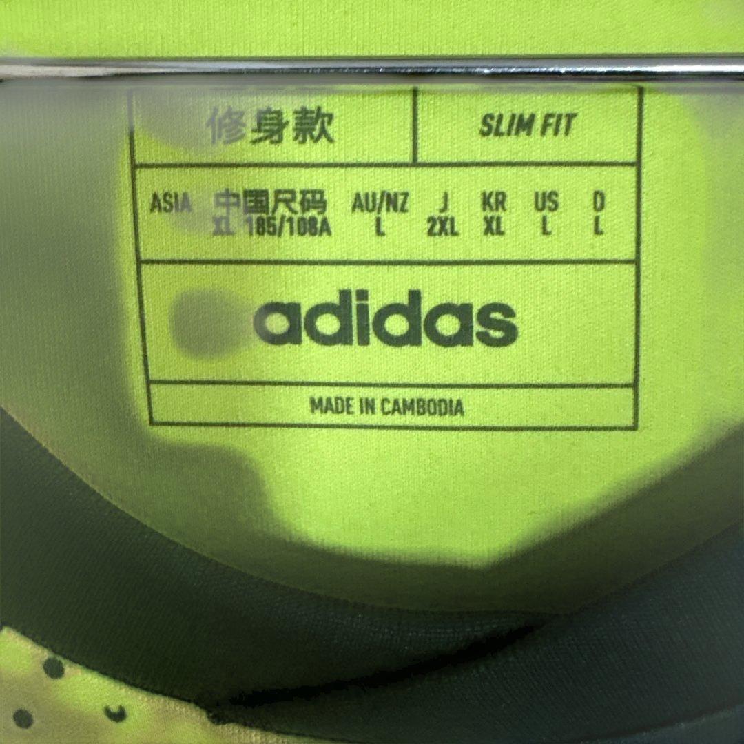 アーセナル adidas 蛍光イエロー シャツ