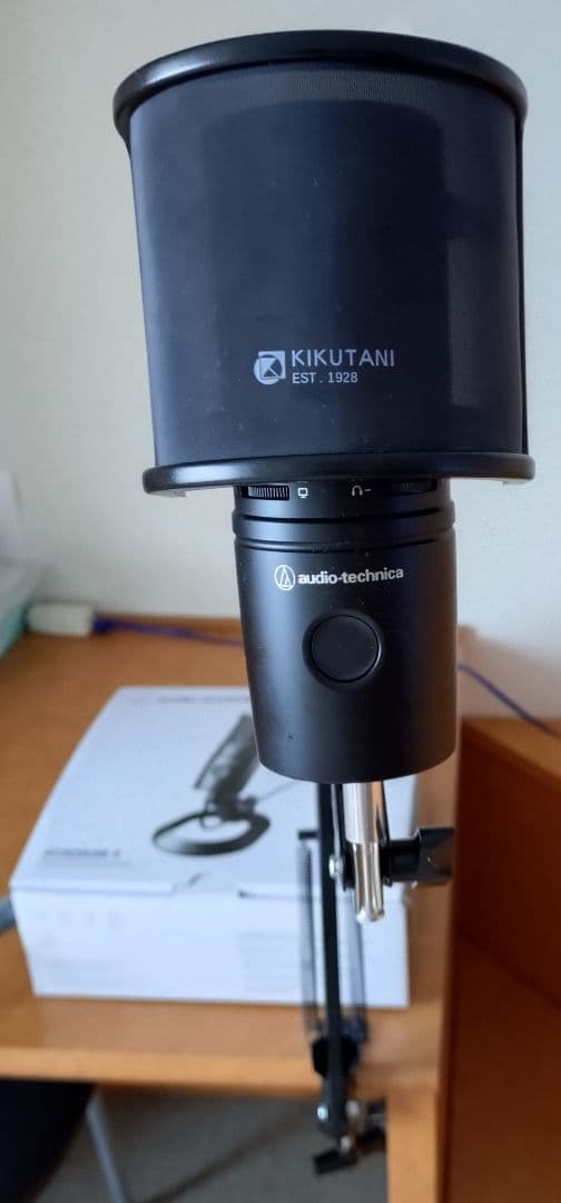 【動作OK/美品】audio-technica AT2020USB-X｜アーム付