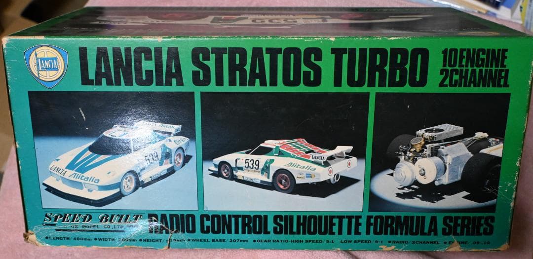 ホビーラジコン LANCIA STRATOS TURBO RADIO CONTROL CAR
