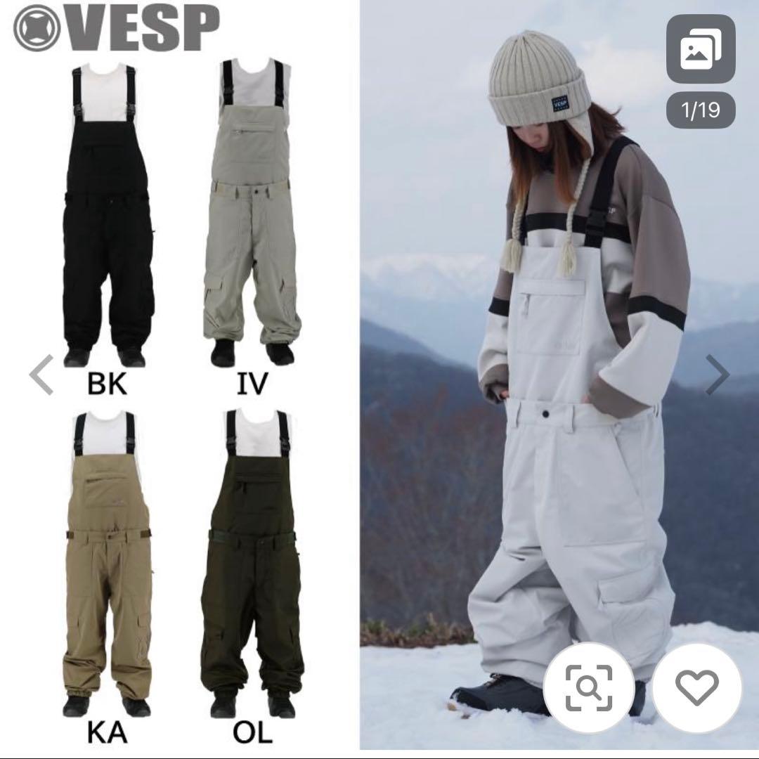 【新品未使用】VESP ビブパンツ（UNISEX）