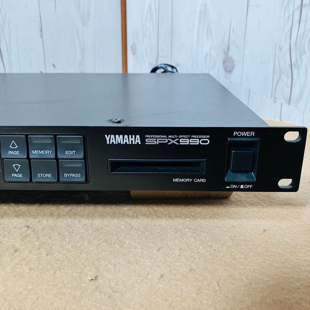 【美品】YAMAHA SPX990 マルチエフェクトプロセッサー ヤマハ 名機