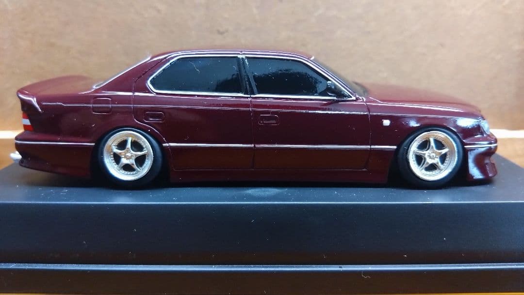 1/43 セルシオ(JUNCTION PRODUCE)ミニカー