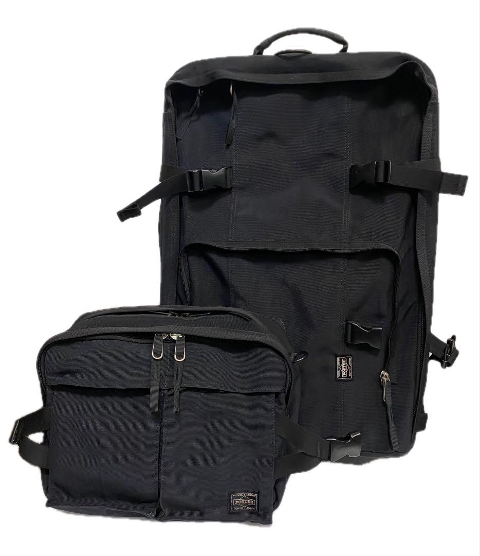 ポーター PORTER TRIP ROLLER BOSTON BAG 黒