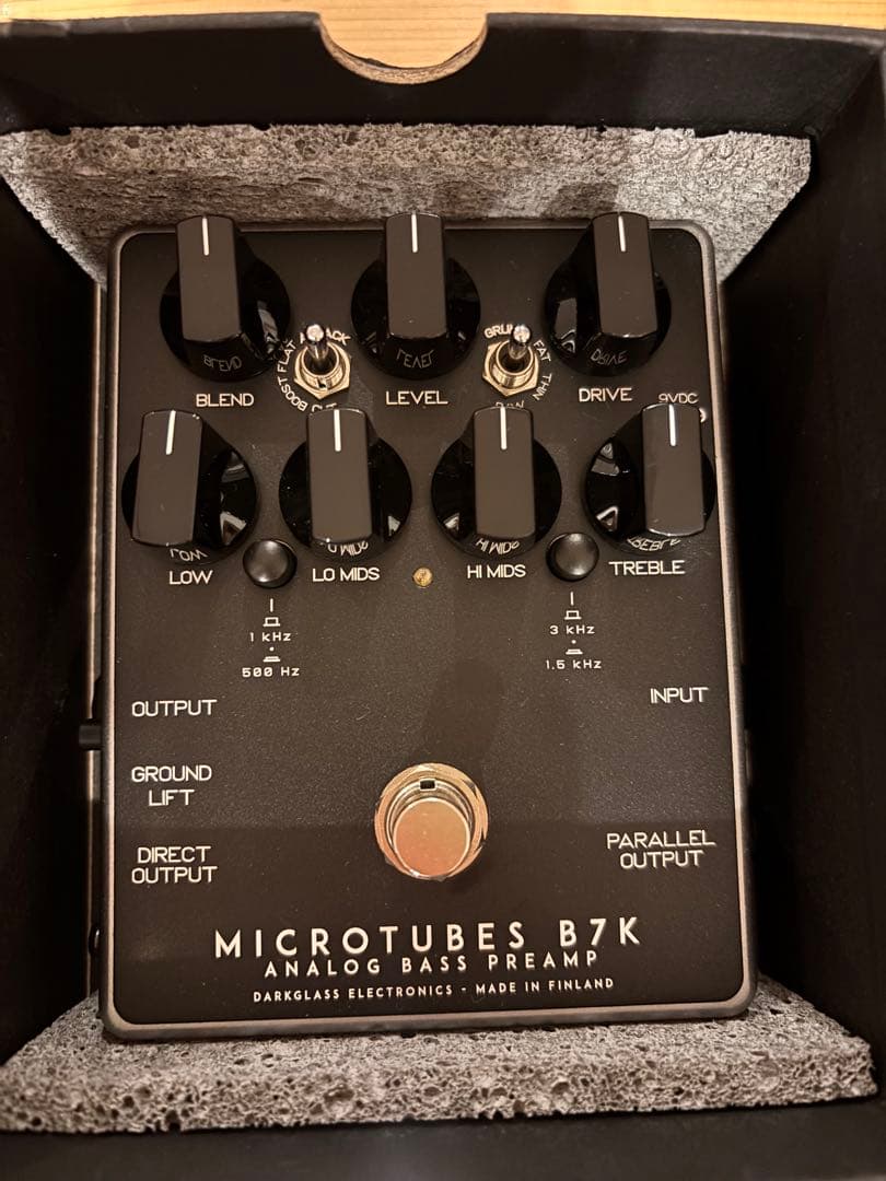 MICROTUBES B7K アナログベースプリアンプ