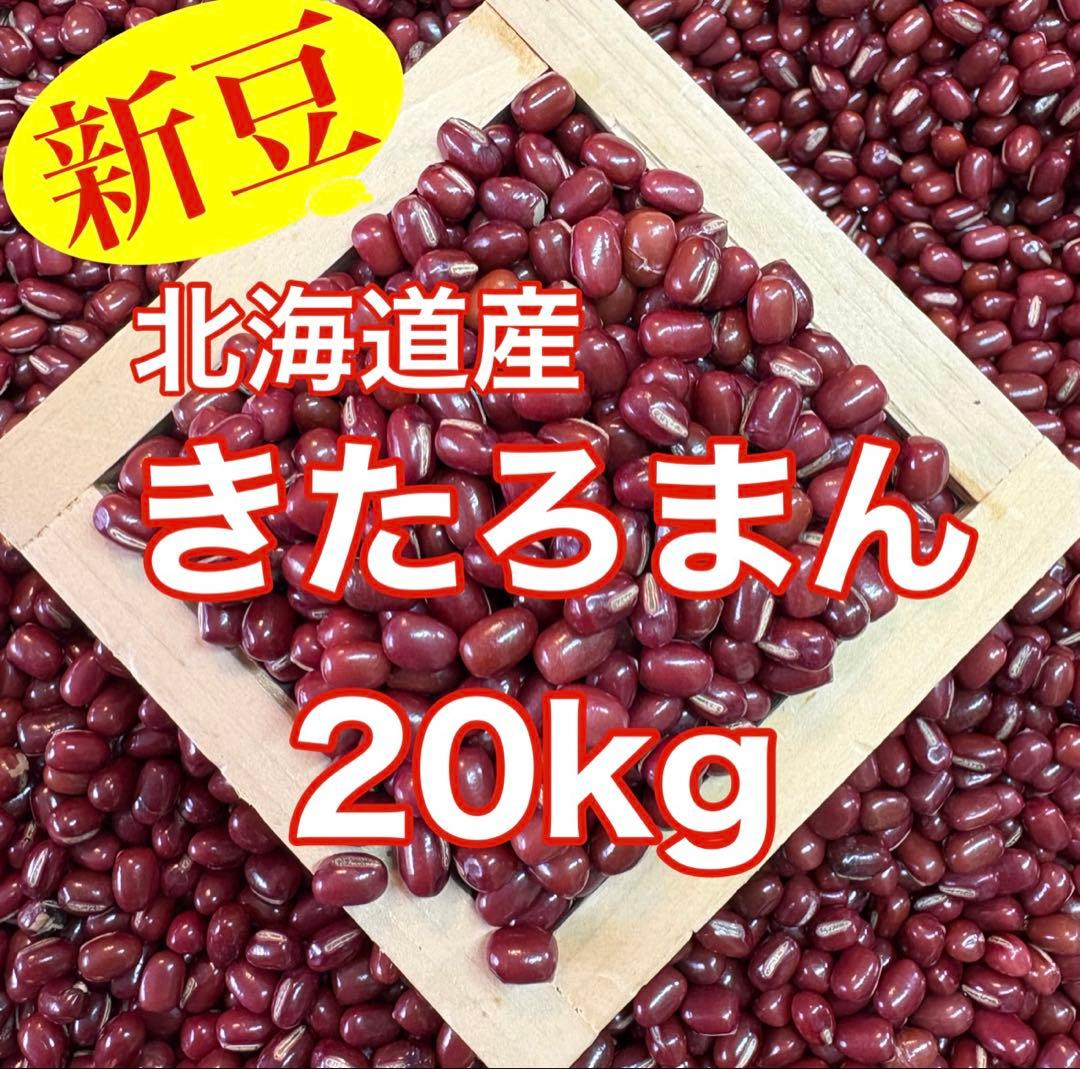 【新豆】北海道産 きたろまん20kg