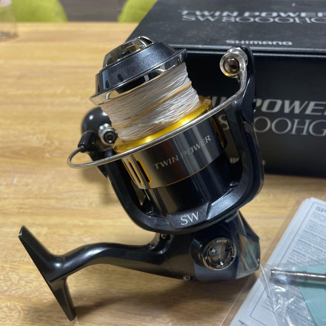 SHIMANO TWIN POWER SW8000HG スピニングリール