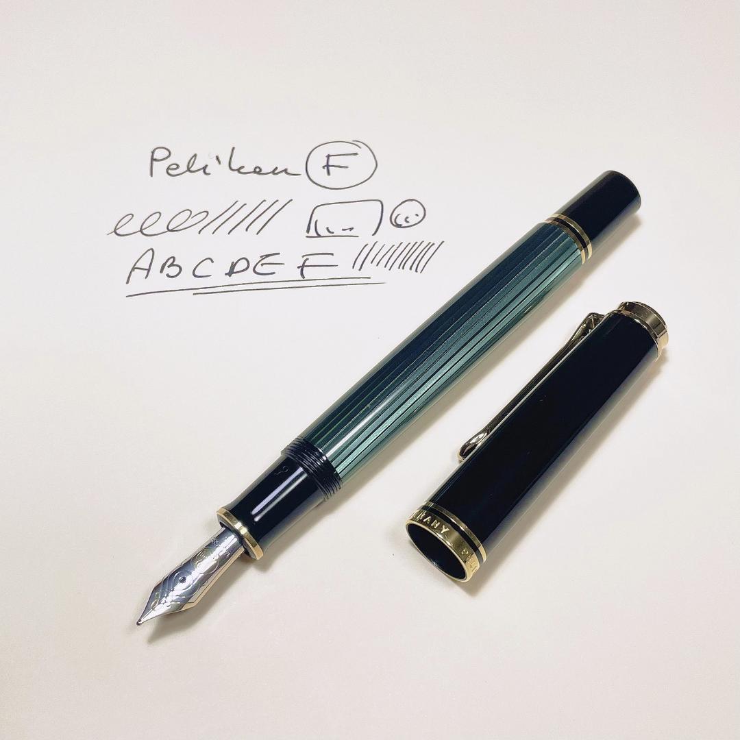 美品　Pelikan　M600 F 万年筆 ペリカン万年筆　スーべレーン