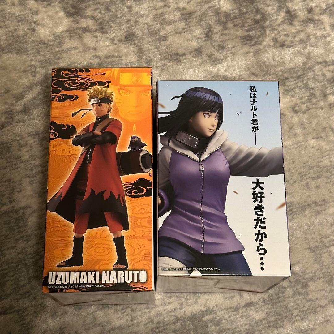 一番くじ NARUTO 日向ヒナタ うずまきナルト フィギュアセット