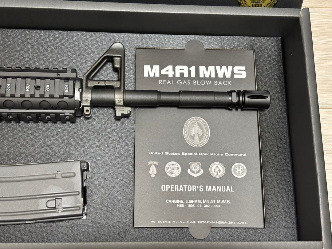 【新品・未使用】【値下げ歓迎】東京マルイ M4A1 MWS ガスガン