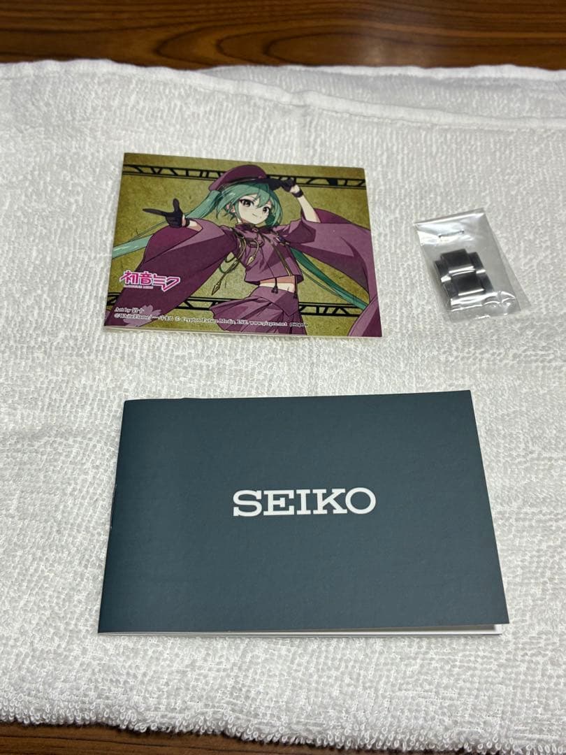 ぬい様用　SEIKO 初音ミク 千本桜 セイコーコラボ腕時計 ～