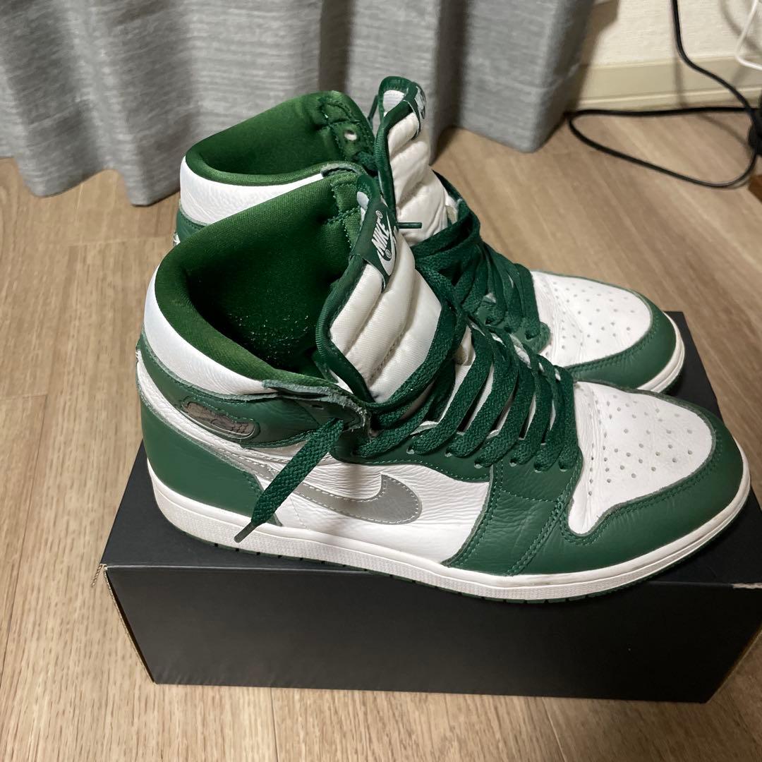 Nike Air Jordan 1 グリーン/ホワイト ハイカット