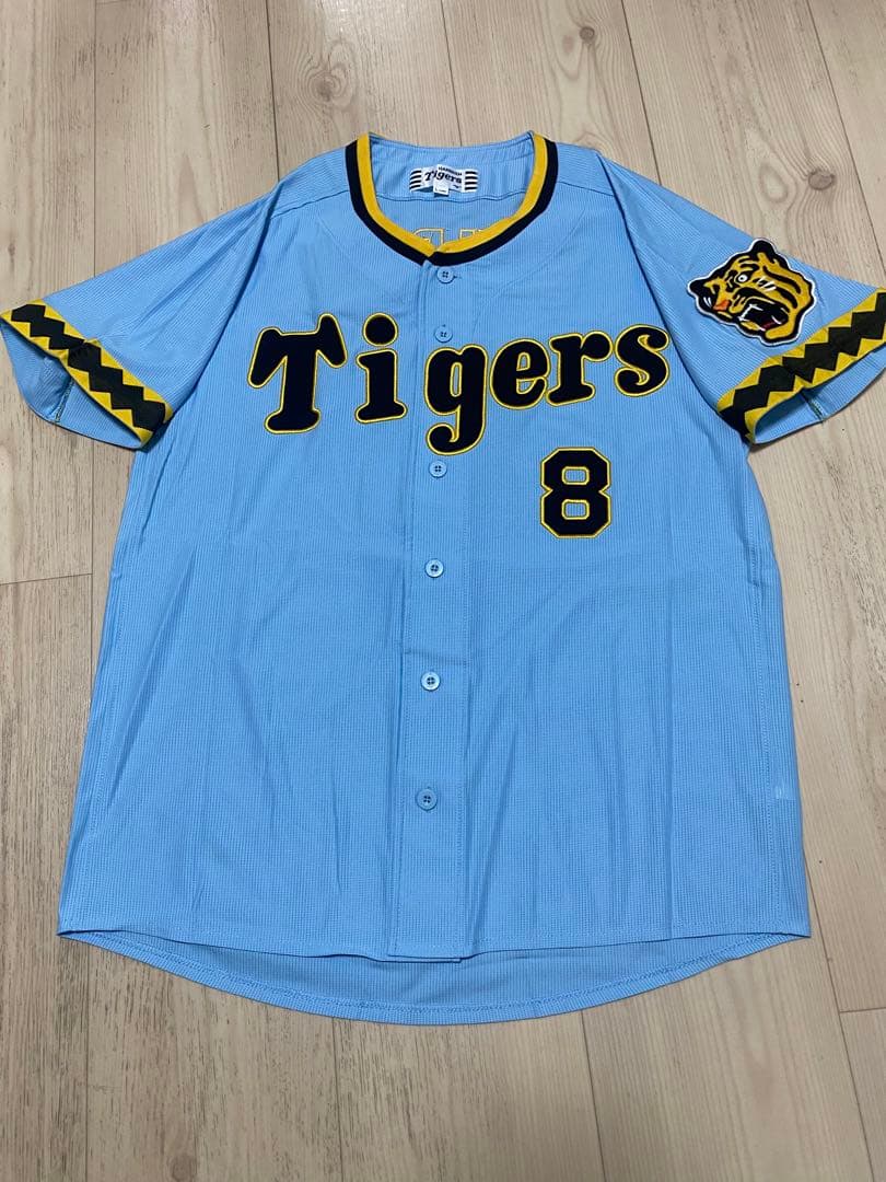 阪神タイガース　ユニフォーム【青虎】伝統の一戦　福留　tigers 背番号8
