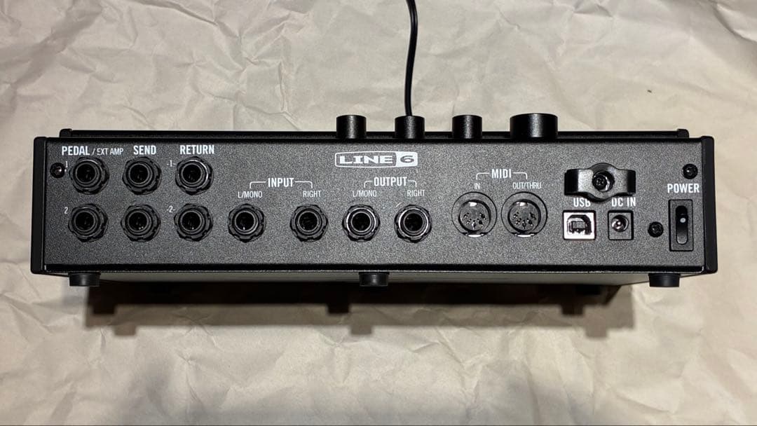 LINE6 HX Effects マルチエフェクター 純正アダプター付属