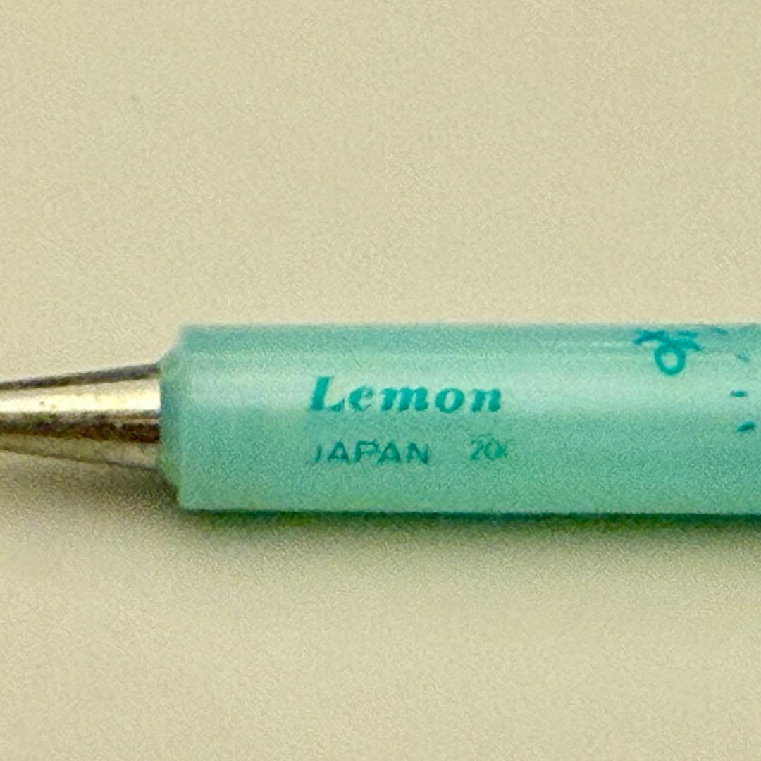 Lemon 注射器型シャープ　レトロ 80年代　ファンシー　日本製　昭和