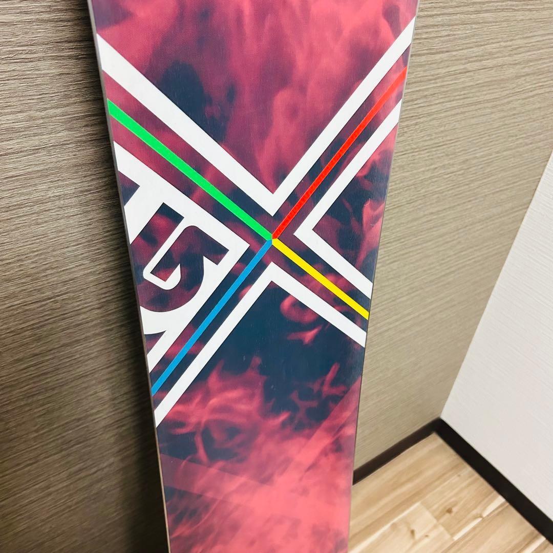 美品 BURTON CUSTOM X 2009 158cm ケース おまけ付き