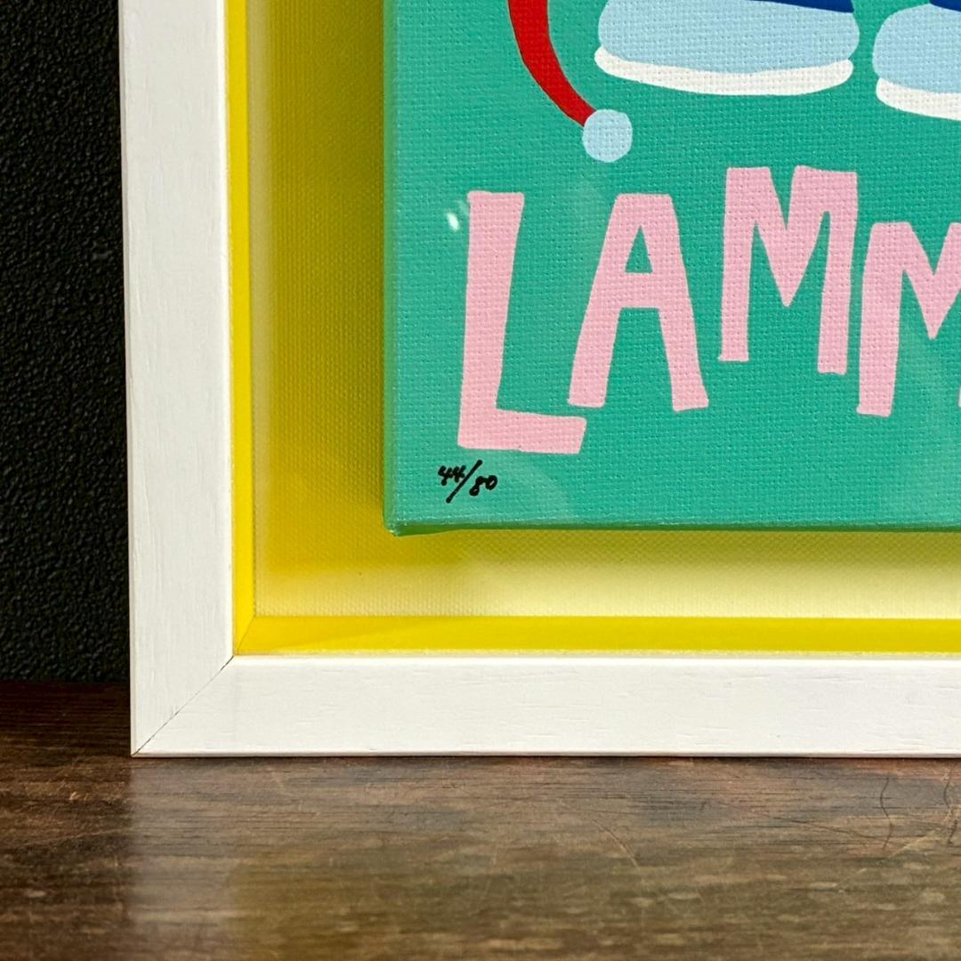 【最終値下げ】美品 ロドニー・A・グリーンブラット「Lammy〜」版画 保証書有