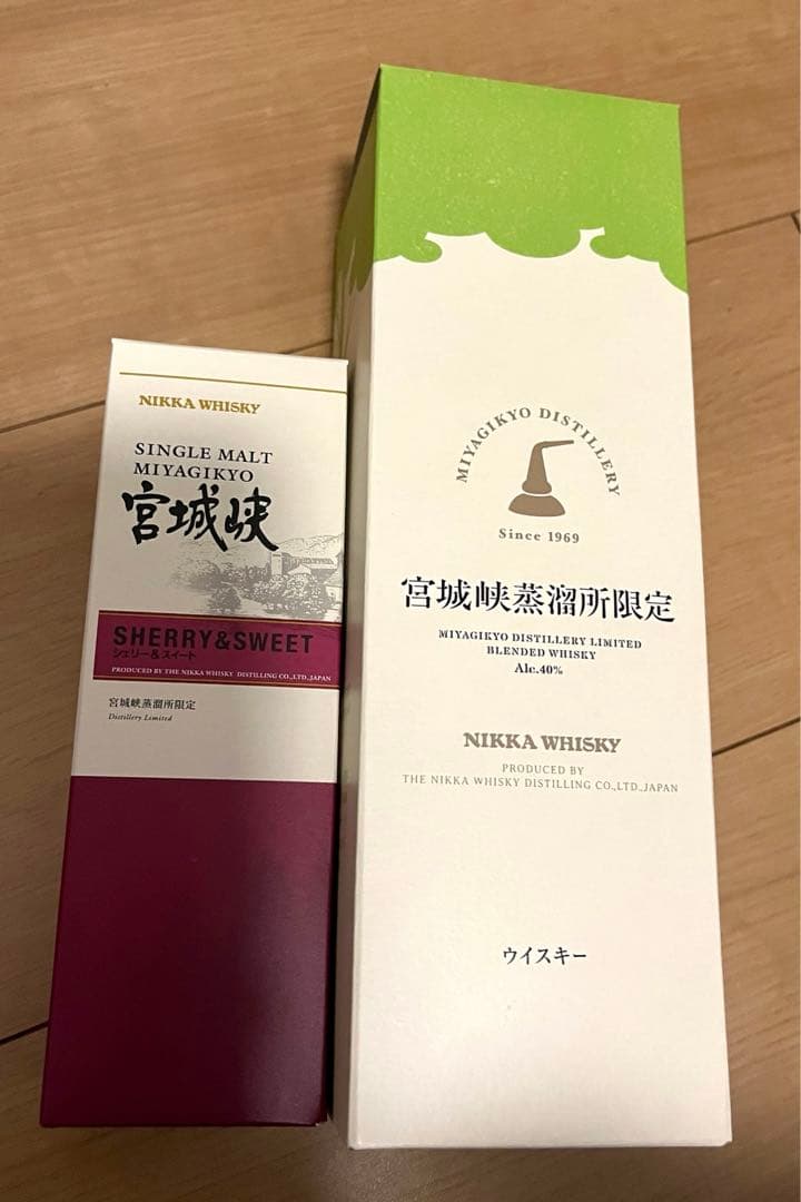 NIKKA 宮城峡蒸溜所限定ウイスキー 2点セット