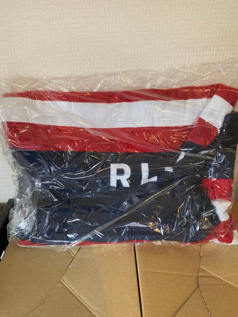 ポロ ラルフローレンUSA FLAG ビーチタオル 大判168cm×89cm