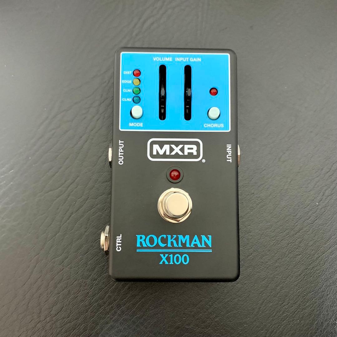 ギター MXR Rockman X100 + Endroll Foot Switch