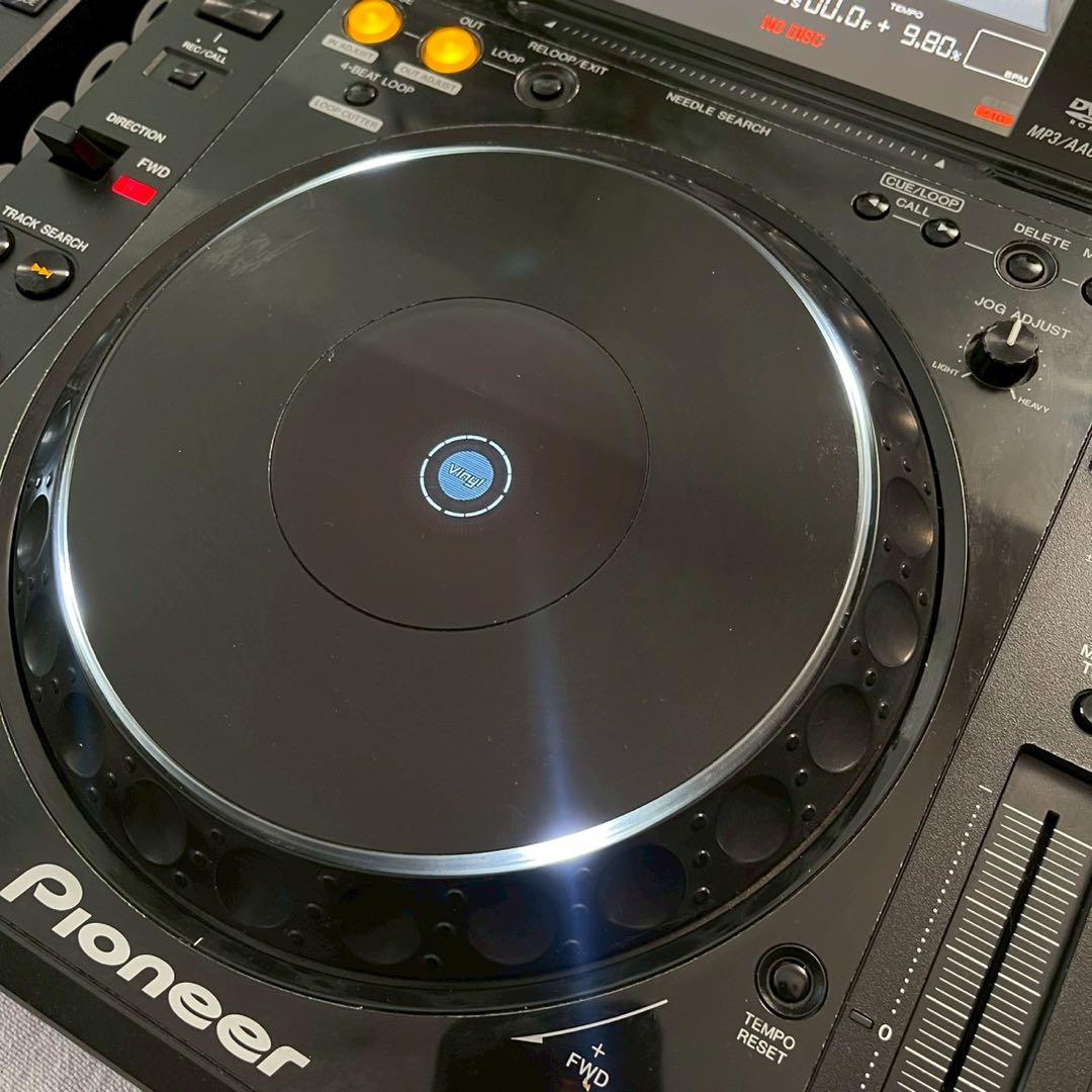 【動作良好】Pioneer CDJ-2000 ×2台セット／メンテ済スタンド付き