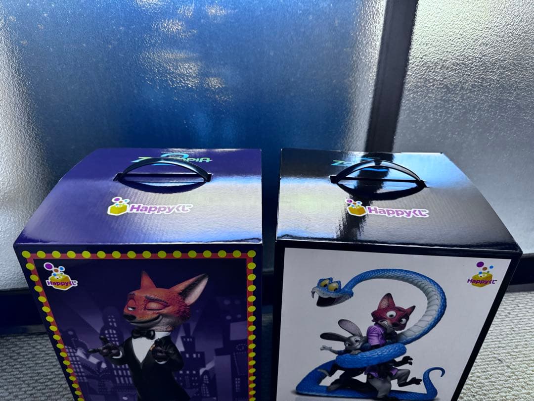 ズートピア　フィギュアセット ニック・ワイルド & ジュディ・ホップス