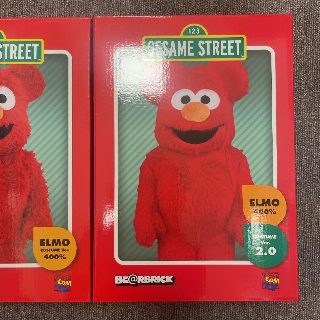 BE@RBRICK ELMO 400% ベアブリック エルモ セサミストリート