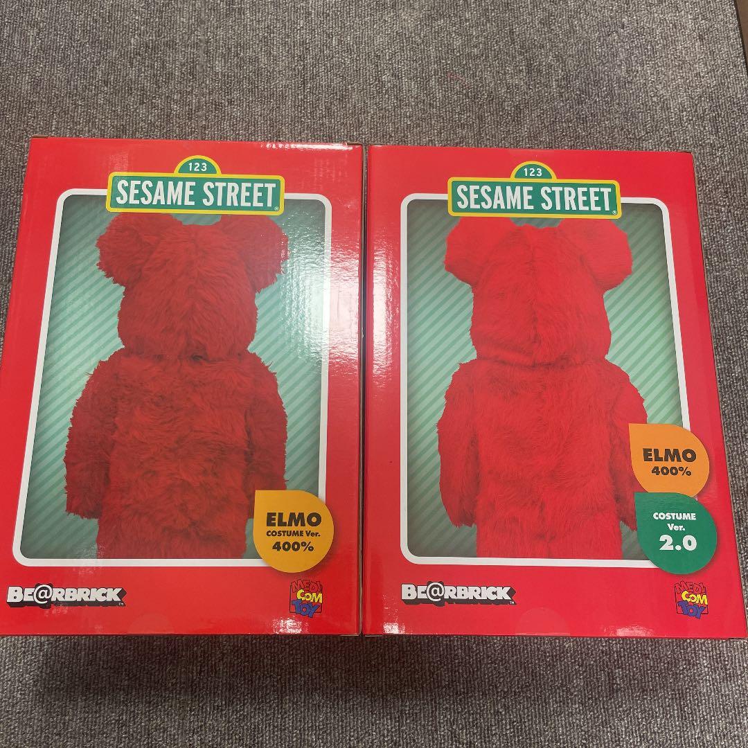 BE@RBRICK ELMO 400% ベアブリック エルモ セサミストリート