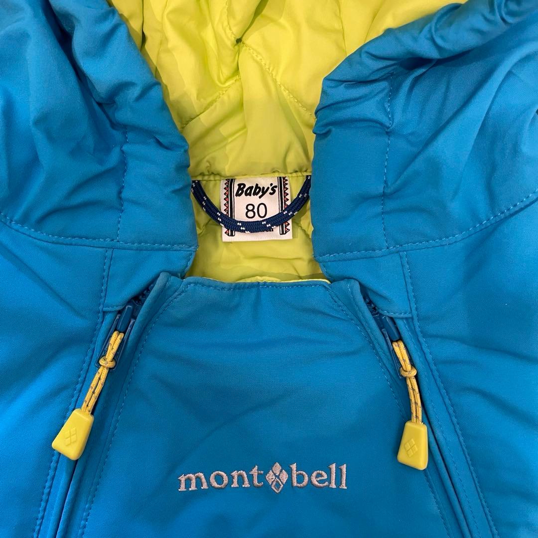 超美品 mont-bell スノーウェア 80cm