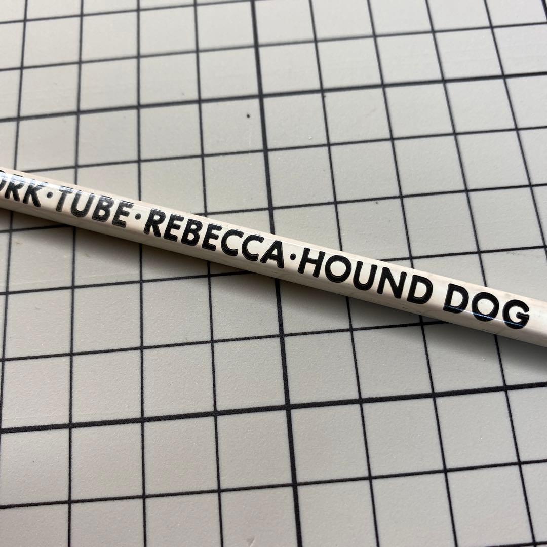 筆記具 BOOWY TM NETWORK TUBE REBECCA HOUND DOG
