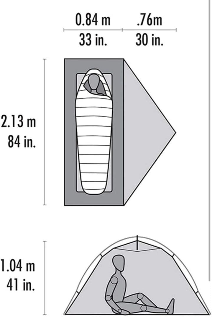 【新品未開封】MSR エムエスアール アクセス1 山岳テント 4シーズン用