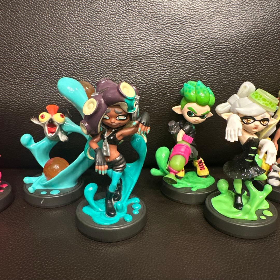 スプラトゥーンキャラクター フィギュアセット 9体
