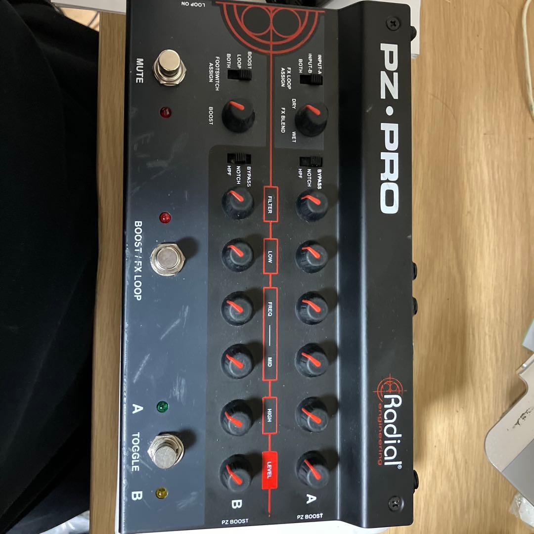 ギター Radial PZ-PRO 2ch Preamp