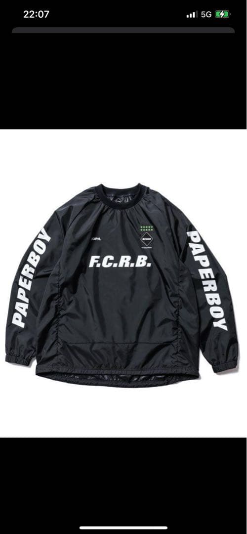 FCRB 24ss paperboy TRAINING PISTE M 新品