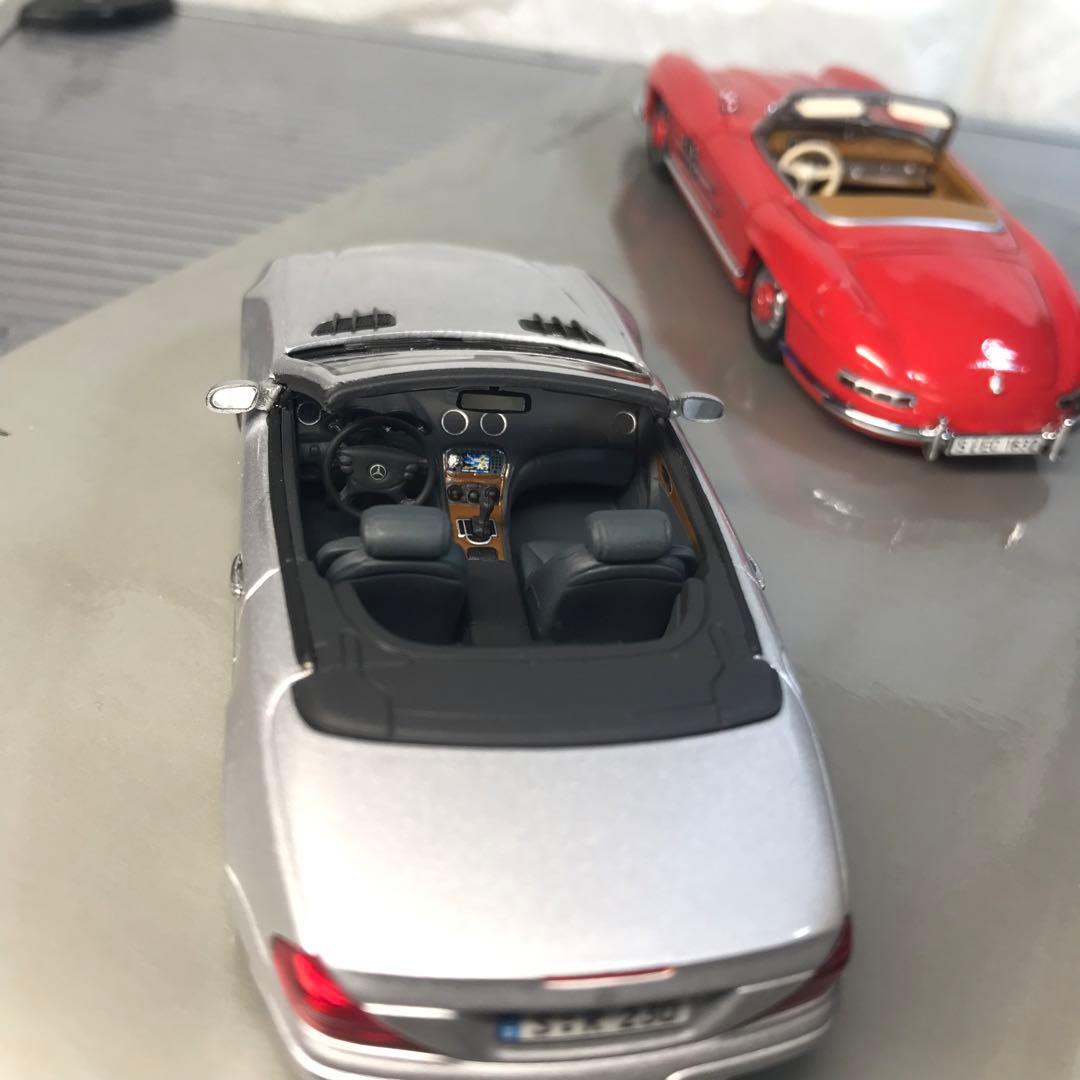 Mercedes-Benz SL 2台　1/43