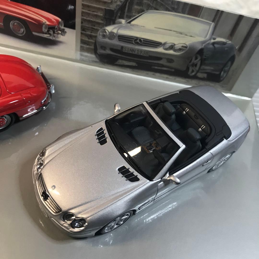 Mercedes-Benz SL 2台　1/43